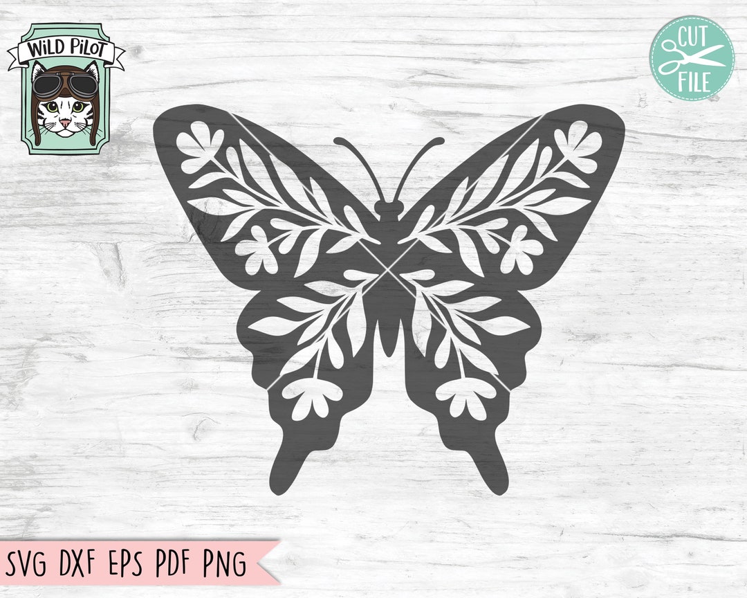 Butterfly SVG Cut File, Butterfly Clipart, Butterflies SVG Cut File ...