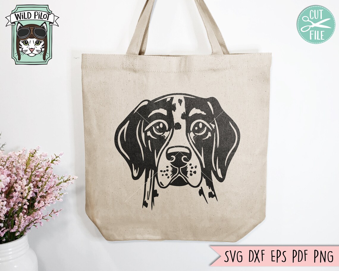 Pointer SVG File Dog SVG File Dog Face SVG Animal Face Svg - Etsy