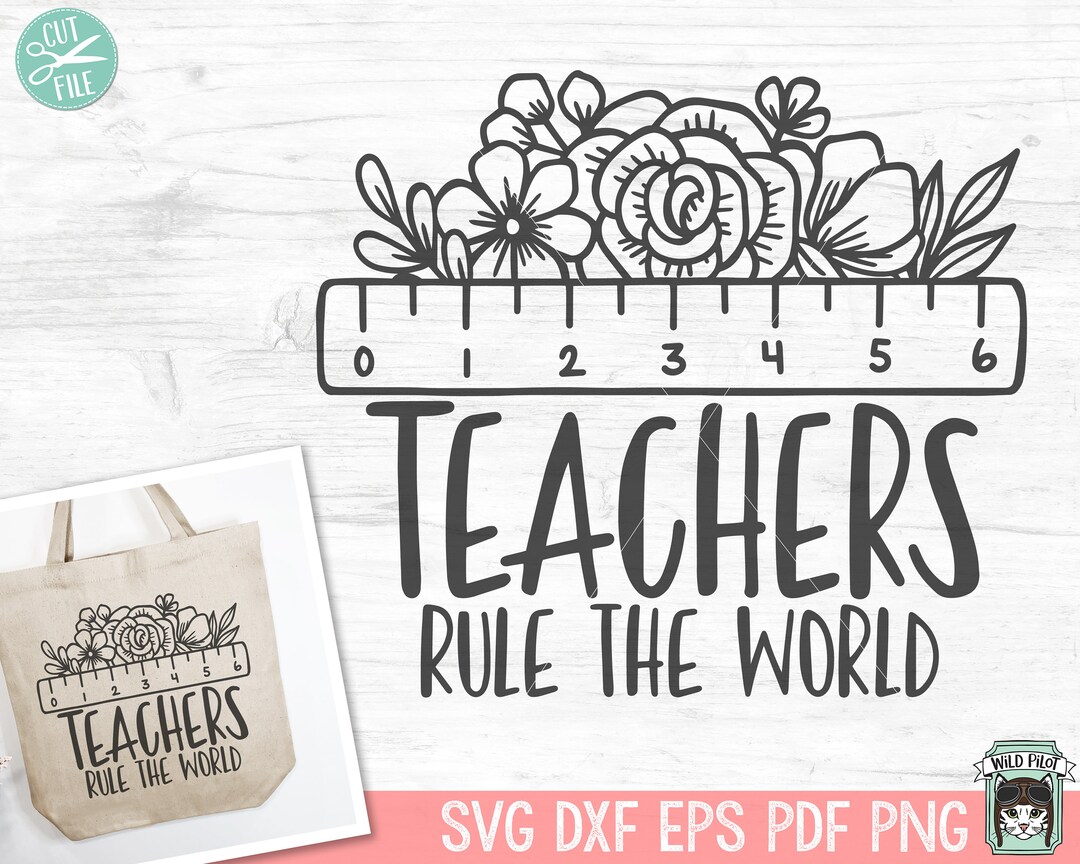 Teacher SVG, Teacher Gift SVG, Teacher Shirt Svg, Inspirational Quote ...