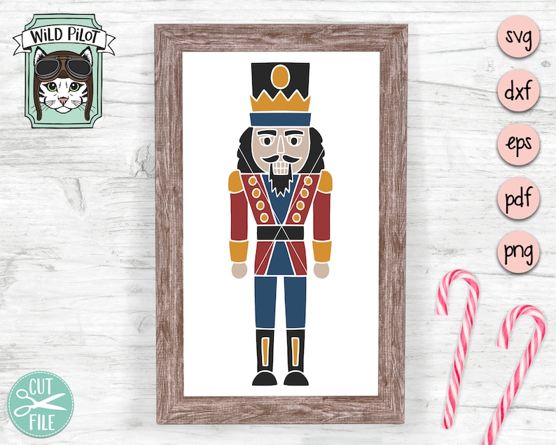 Nutcracker Svg File Nutcracker Cut File Christmas Svg File - Etsy