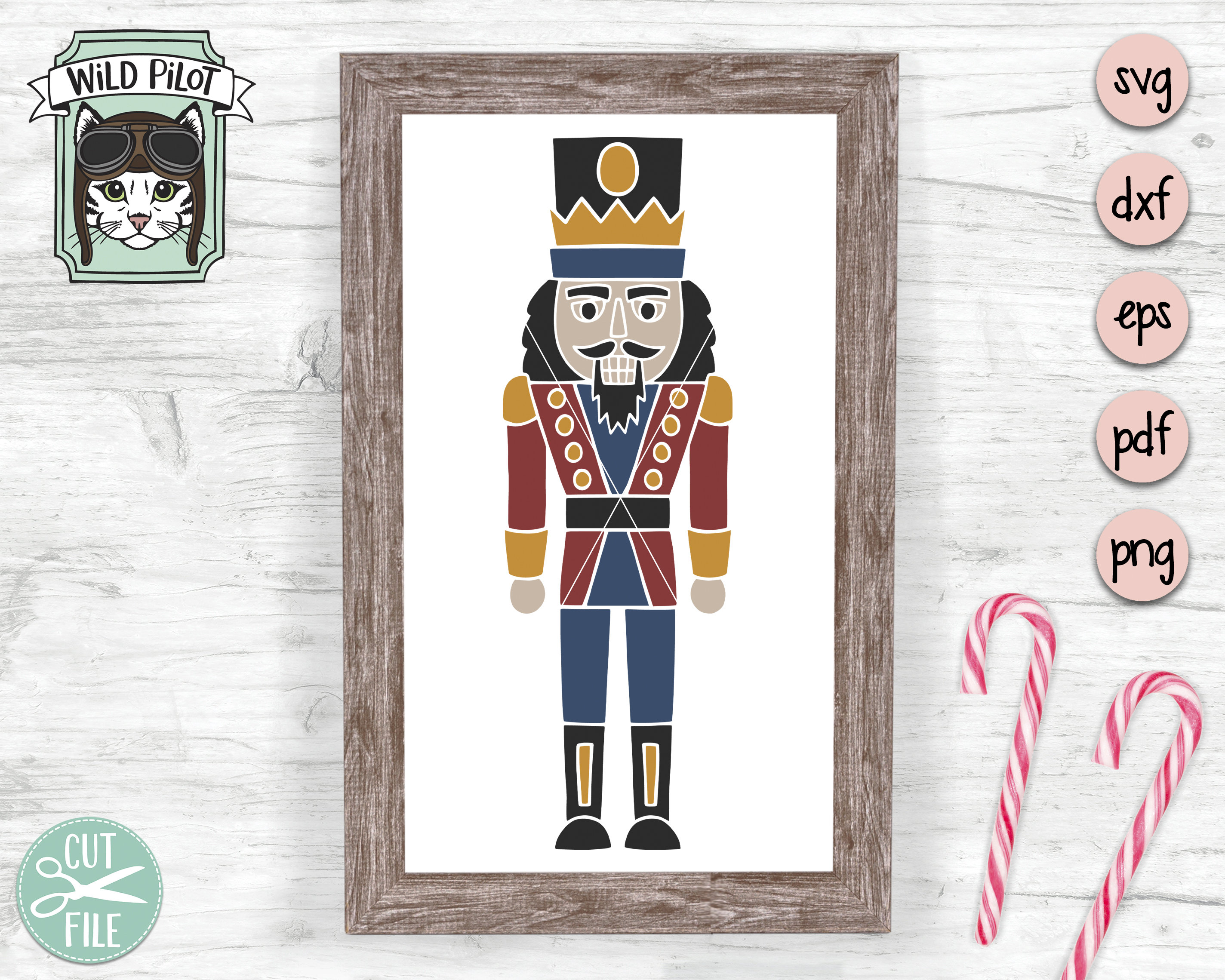 Nutcracker Svg File Nutcracker Cut File Christmas Svg File | Etsy Canada