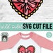 Valentines Day SVG File, Heart SVG Cut File, Valentines Cut File ...