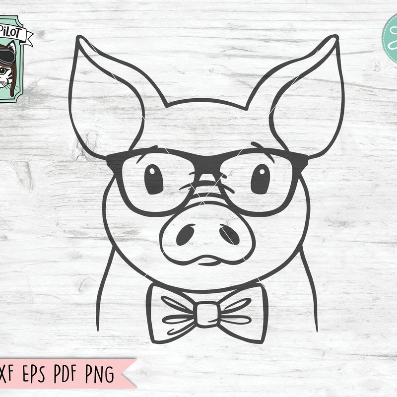 Pig With a Face of a Boy - Etsy