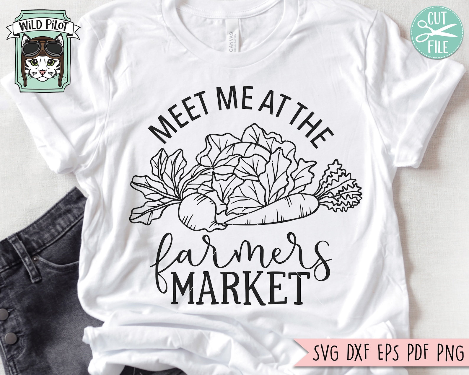 Farmers Market SVG File, Farmers Market Cut File, Market Fresh, Kitchen ...