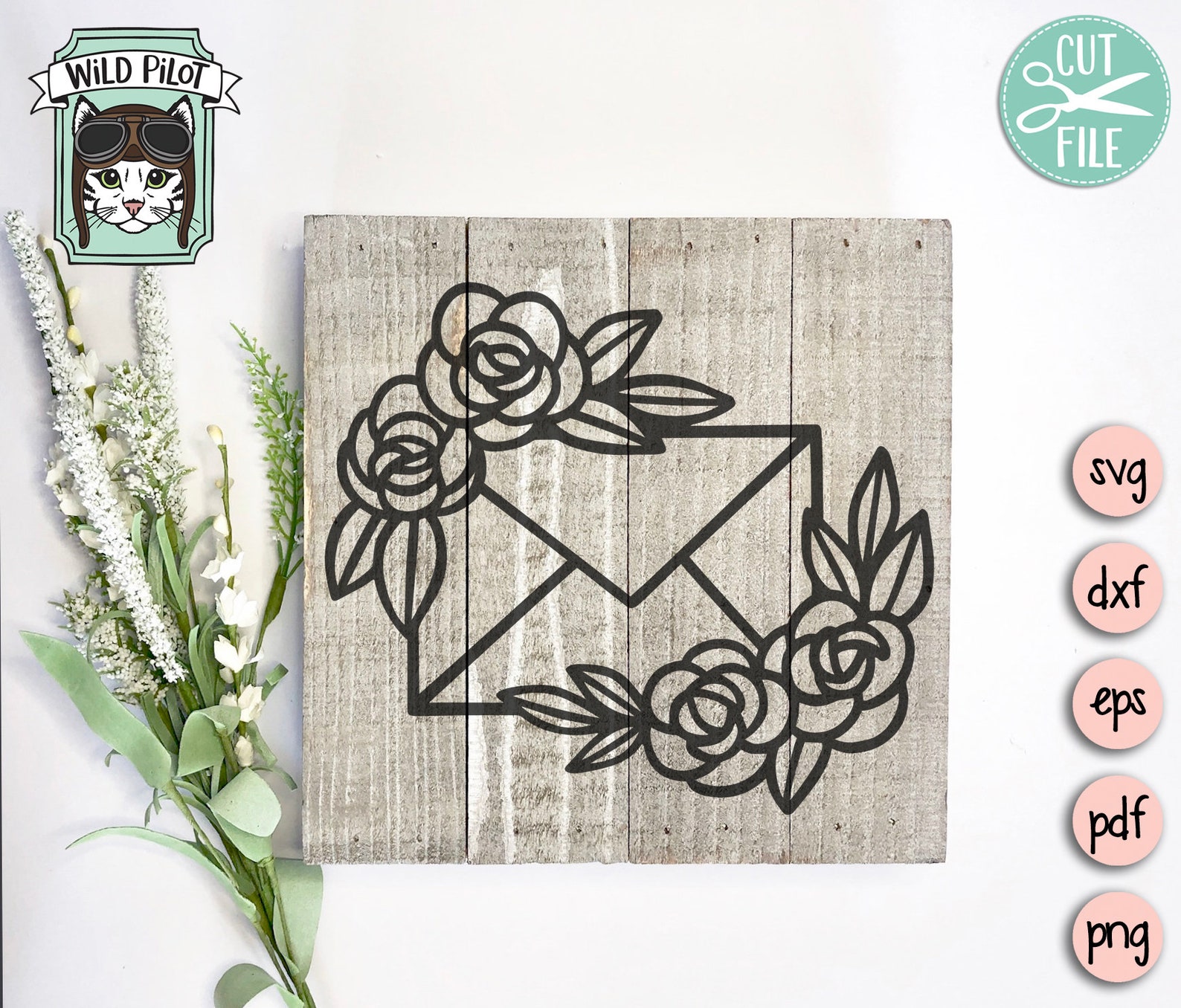 Envelope SVG Cut File Valentines Day Svg Love Letter SVG - Etsy