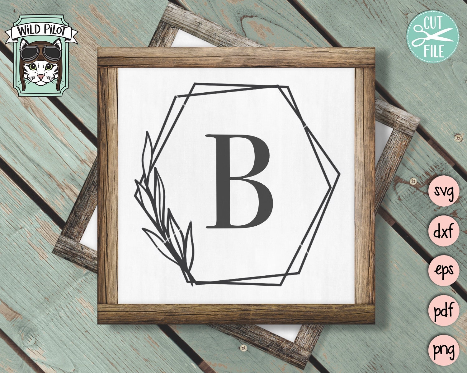 Leaf Frame SVG File Monogram Frame Leaf Border SVG Leaves - Etsy Australia