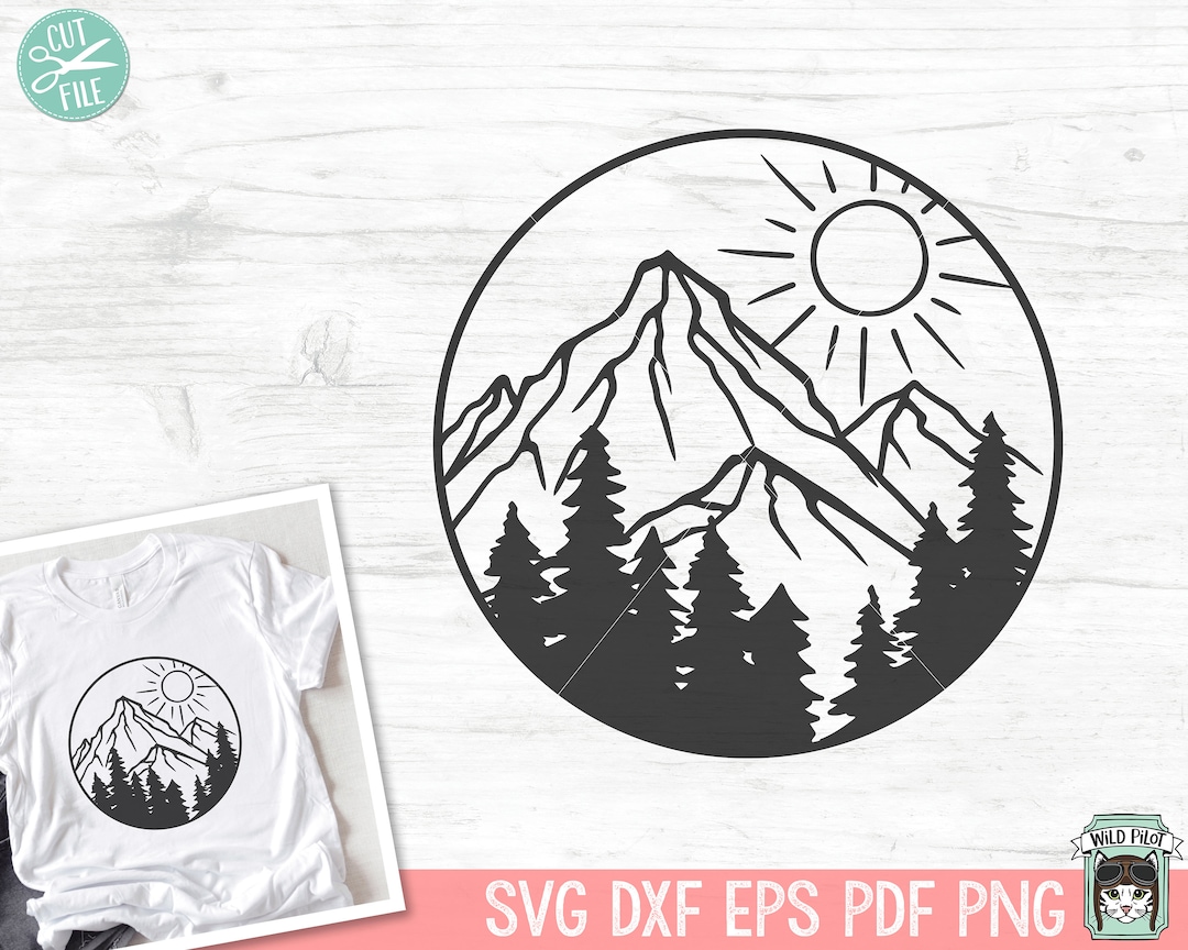 Mountains SVG, Adventure SVG, Forest SVG, Outdoors Svg, Camping Svg ...