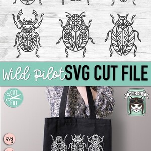 Bug Bundle SVG, Bug SVG Files, Beetle Svg, Scarab Svg, Bug Cut File ...