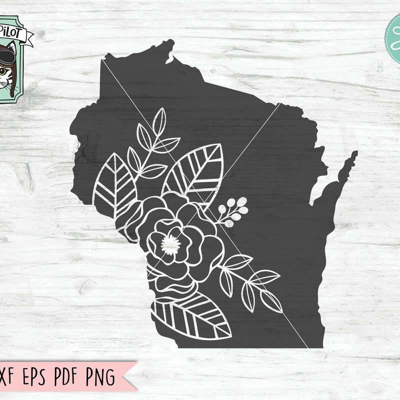 Wisconsin Svg - Etsy
