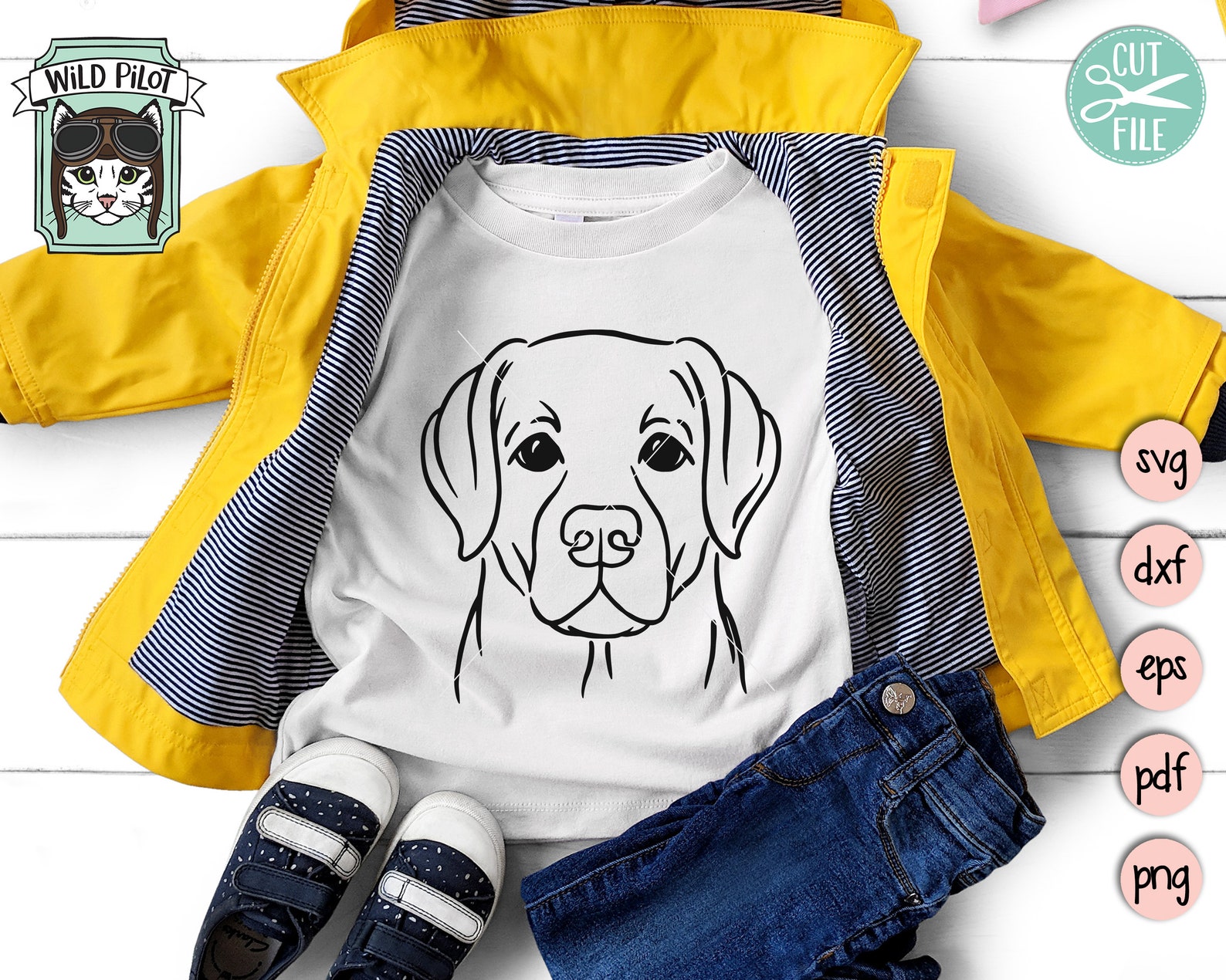Labrador Retriever Svg File, Dog Svg File, Lab Svg File, Dog Cut File ...