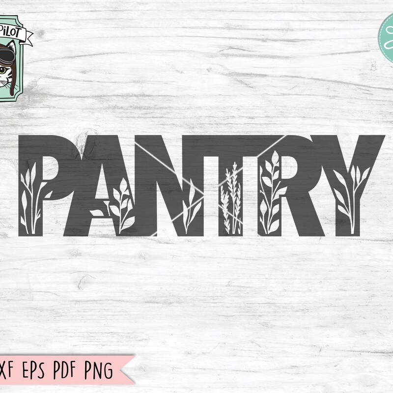 Pantry Svg - Etsy
