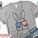 July 4th Bunny SVG, Fourth of July Rabbit Svg File, Bunny Glasses Svg ...