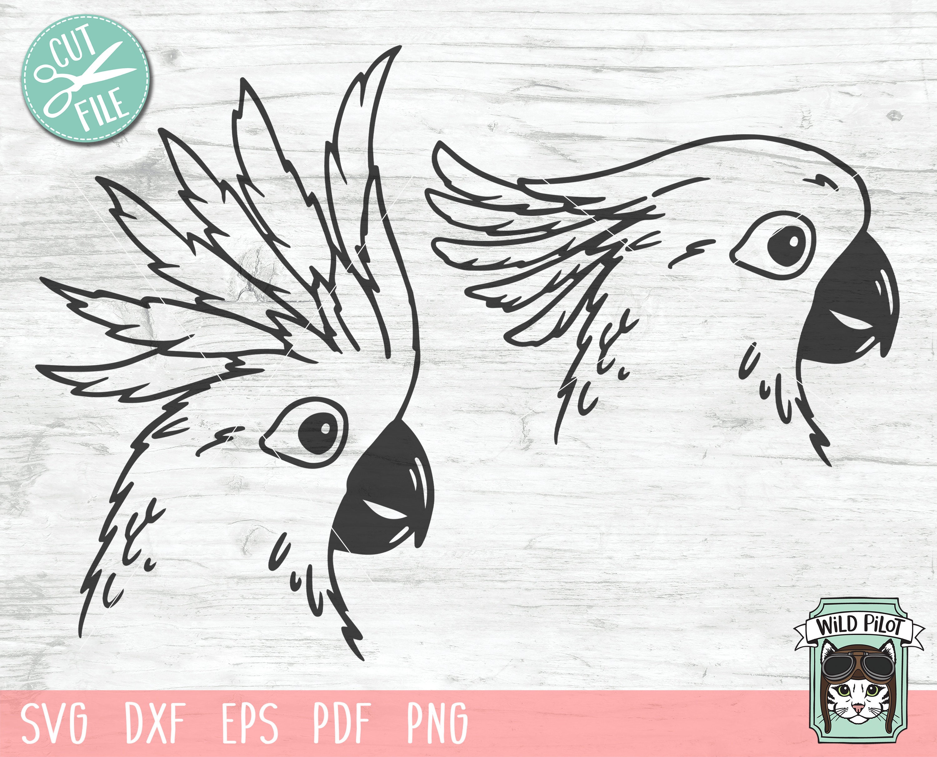Cockatoo Svg File Cockatoo Cut File Animal Face Australia - Etsy Australia