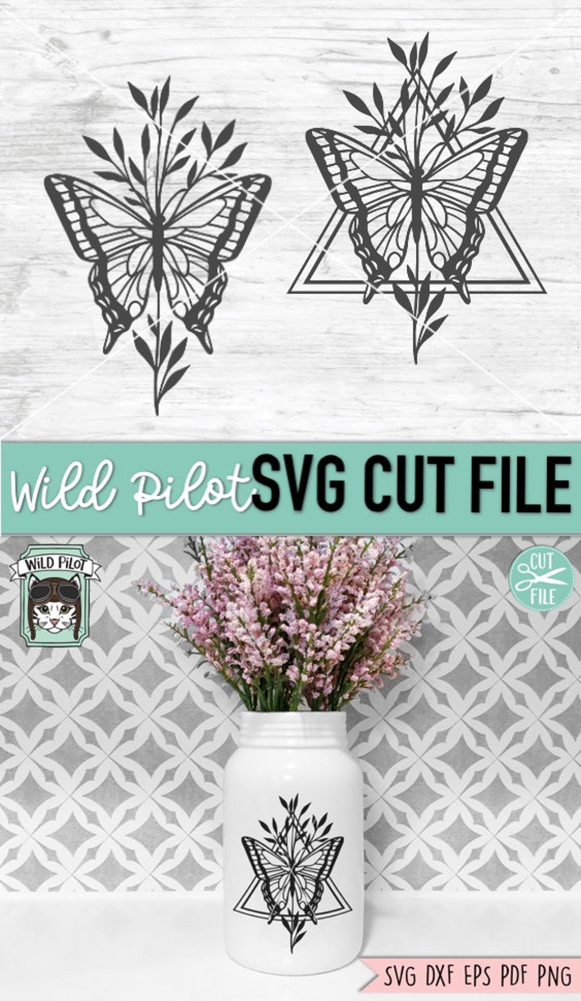 Butterfly SVG Cut File, Butterfly Clipart, Butterflies SVG Cut File ...