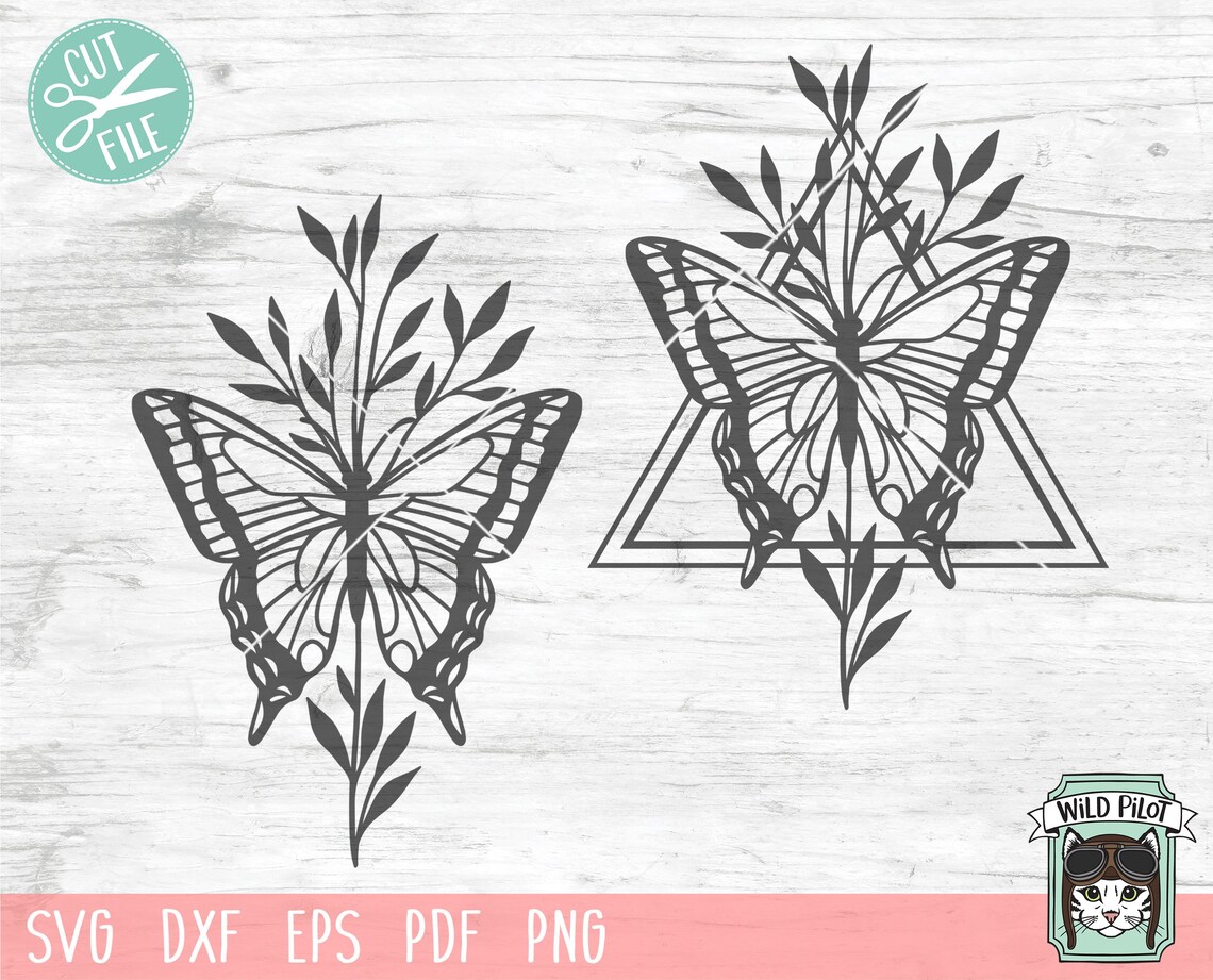 Butterfly SVG Cut File, Butterfly Clipart, Butterflies SVG Cut File ...
