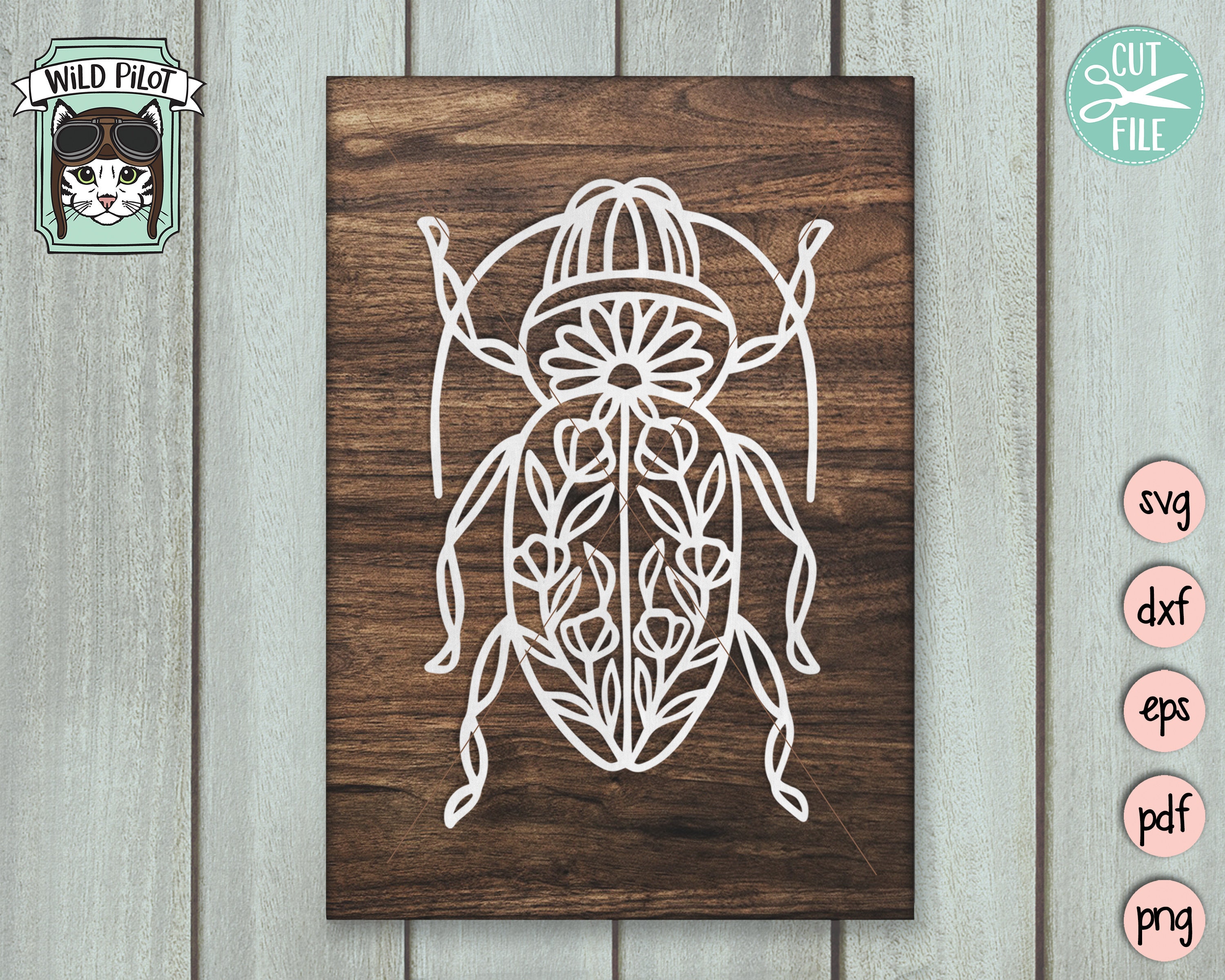 Bug Bundle SVG Bug SVG files Beetle svg Scarab svg Bug cut | Etsy