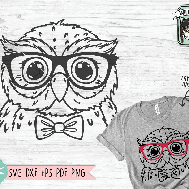 Owl Svg - Etsy