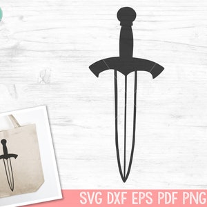 Sword SVG, Sword Png, Tattoo Svg, Sword Clipart, Fantasy Svg, Tattoo ...