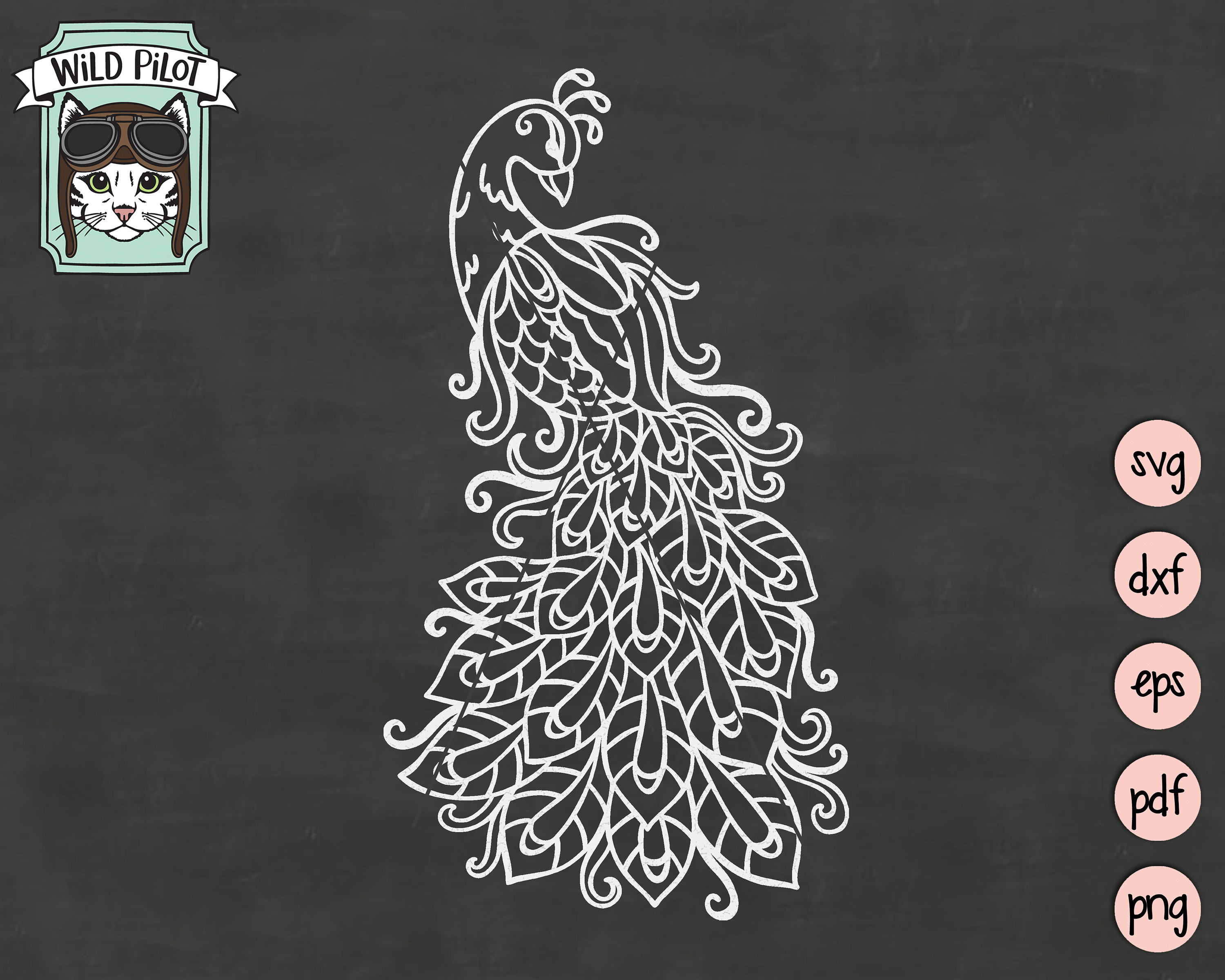 Peacock SVG File Peacock Cut Files Peacock Clipart Peacock | Etsy Canada