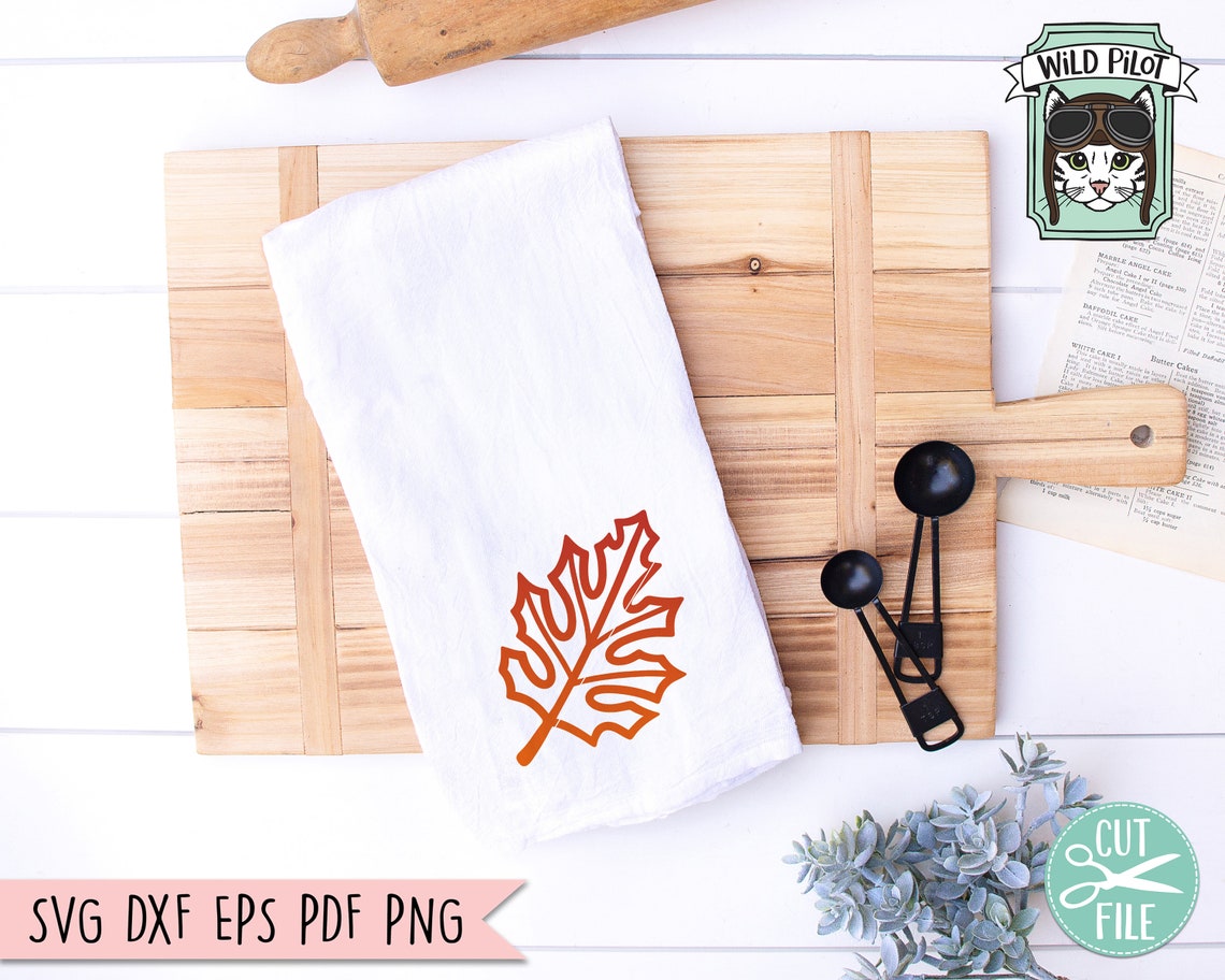 Fall Leaves SVG Files Autumn Svg File Fall Leaf Bundle - Etsy