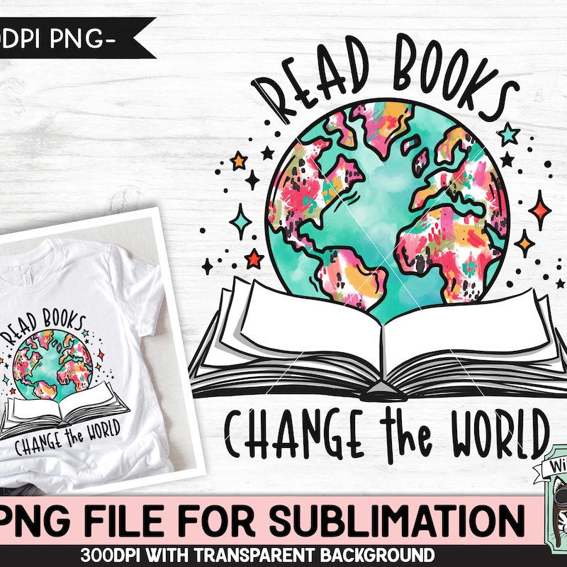 The World is a Book - Etsy