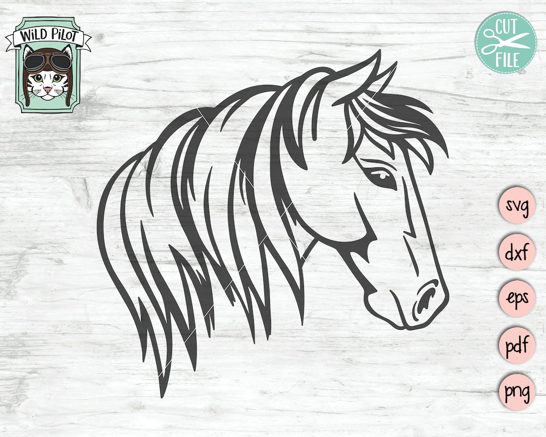 Horse SVG File, Horse Cut File, Horse Vector, Cowboy Svg File, Western ...