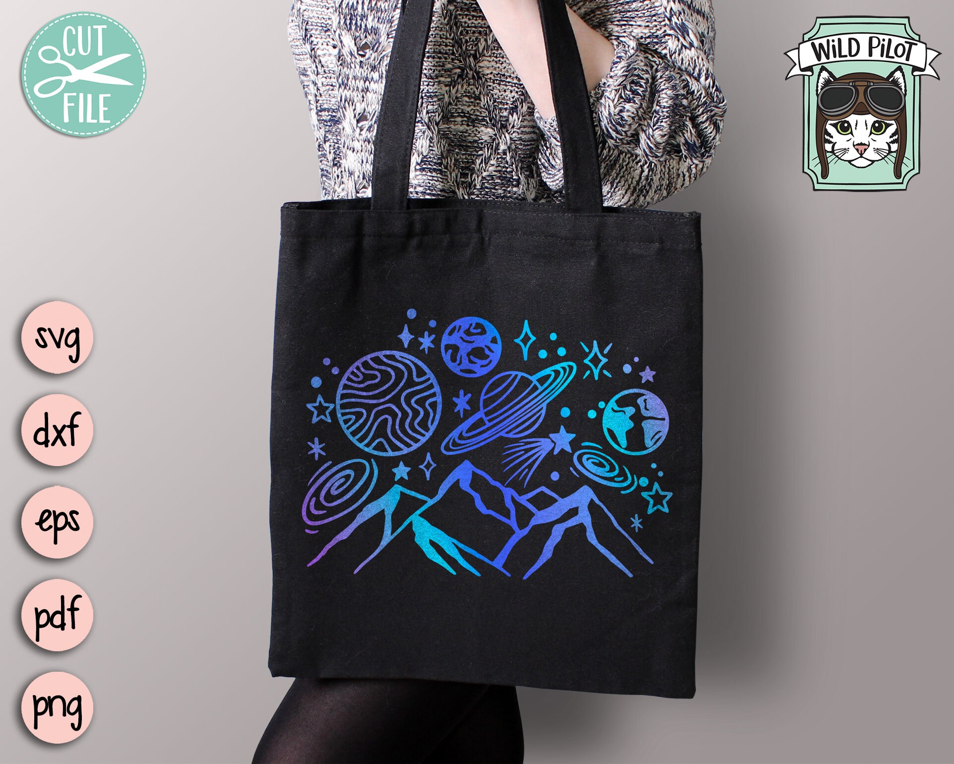 Galaxy SVG Celestial SVG Space SVG Mystical Svg Planets - Etsy Australia