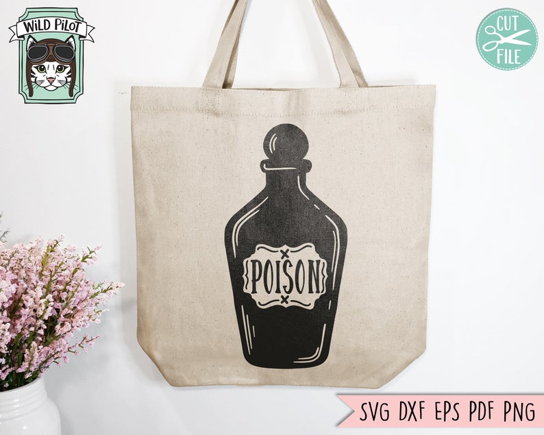 Poison SVG Potion Bottle SVG Halloween SVG Witchy Svg - Etsy