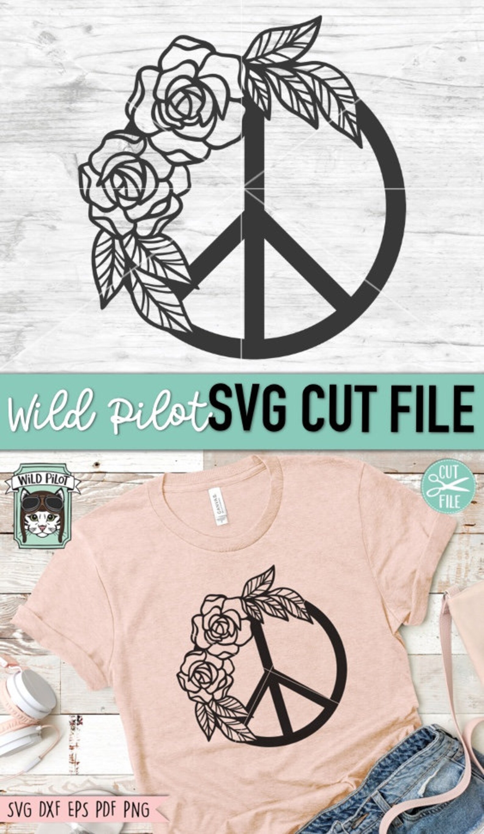 Peace Symbol Svg Peace Sign SVG File Peace Svg Peace Cut | Etsy