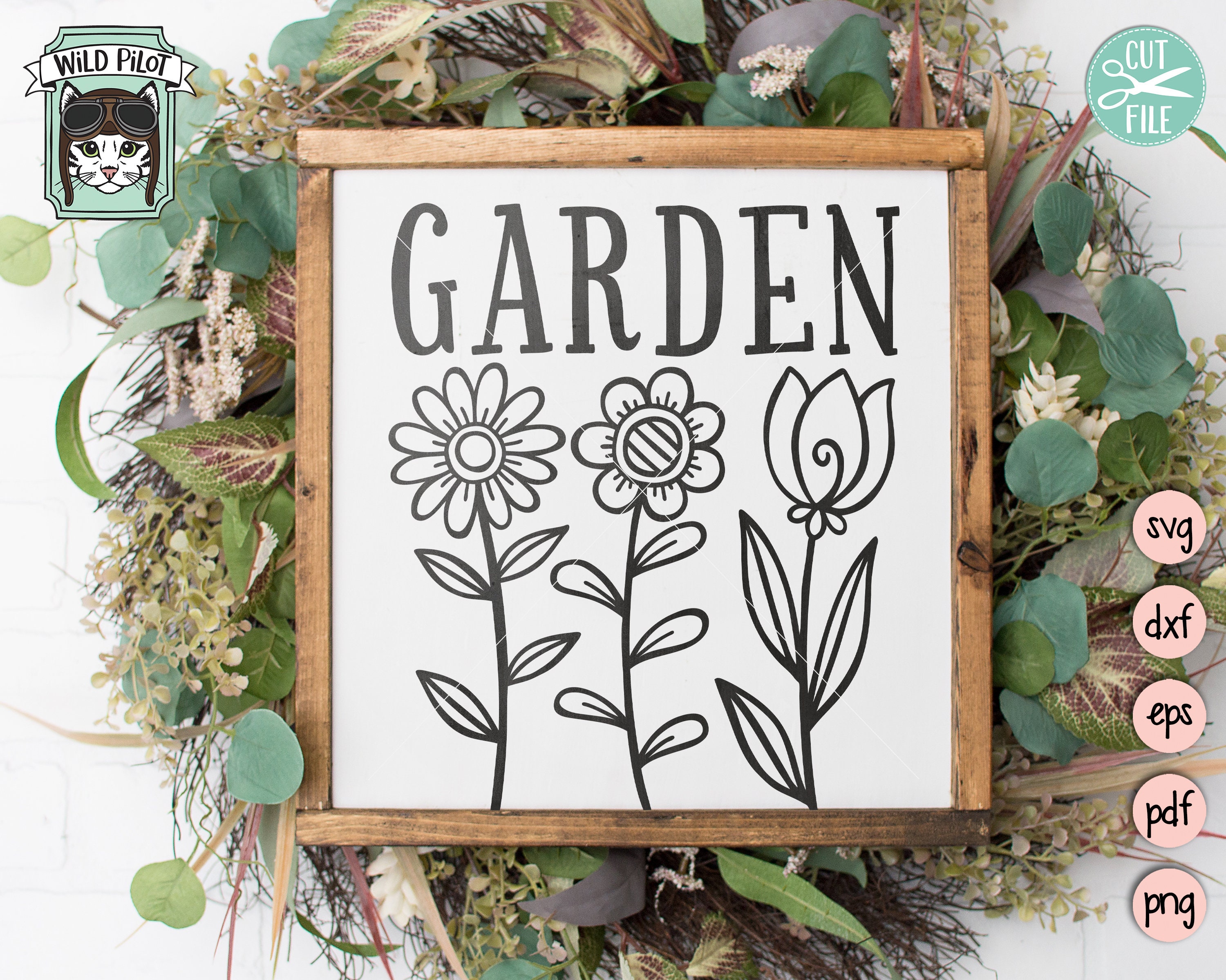 Garden SVG Gardening SVG Flower Garden Svg Gardening Clip - Etsy