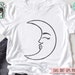 Moon SVG Cut File, Moon PNG, Man in the Moon SVG File, Moon Clipart ...