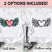 Heart With Wings SVG File, Valentines Day SVG File, Angel Wings Svg ...