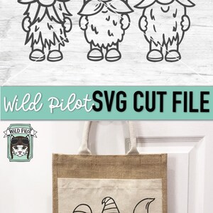 Gnome SVG File, Gnome Cut File, Gnome Clipart, Gnome Vector, Gnome Clip ...