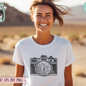 Cactus Camera SVG, Cactus Camera Cut File, Photography SVG ...