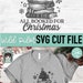 Christmas Book SVG, All Booked for Christmas Svg, Book Tree Svg ...