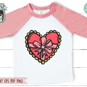 Valentines Day SVG File, Heart SVG Cut File, Valentines Cut File ...