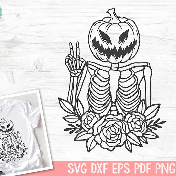 Jack O Lantern Skeletons Svg - Etsy