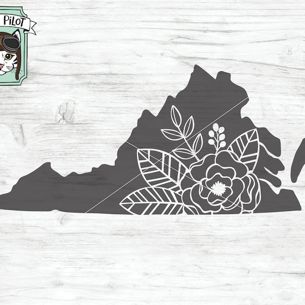 Virginia Silhouette - Etsy