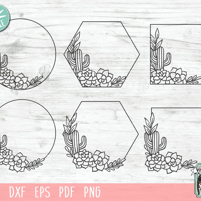 Cactus Svg - Etsy