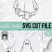 Ghost SVG File, Halloween SVG, Halloween Cut File, Ghost Cut File ...