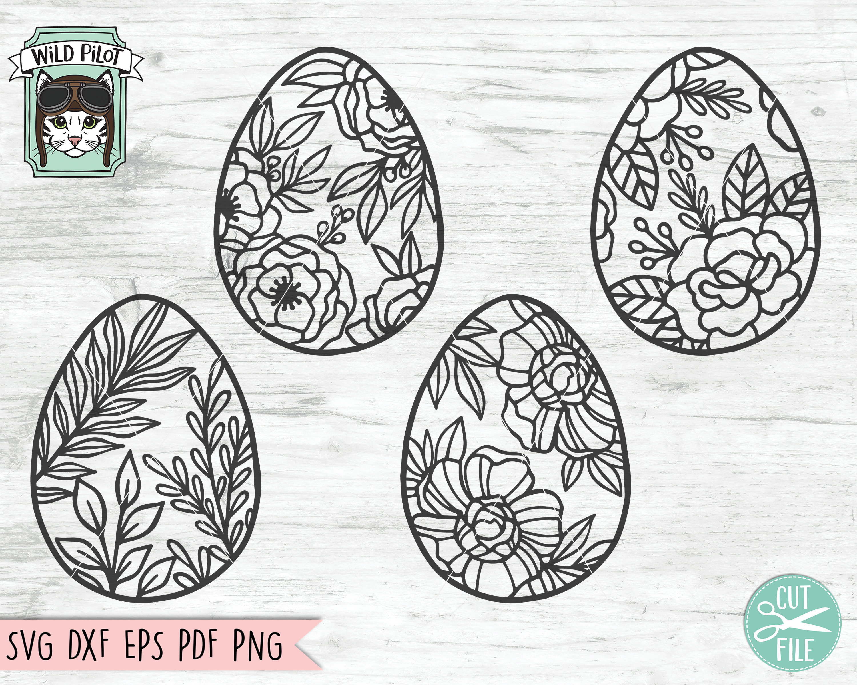 Easter Eggs SVG Cut File Easter Eggs PNG Happy Easter SVG - Etsy