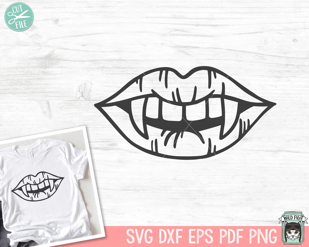 Vampire SVG, Vampire Bite SVG, Halloween SVG, Halloween Png, Halloween ...