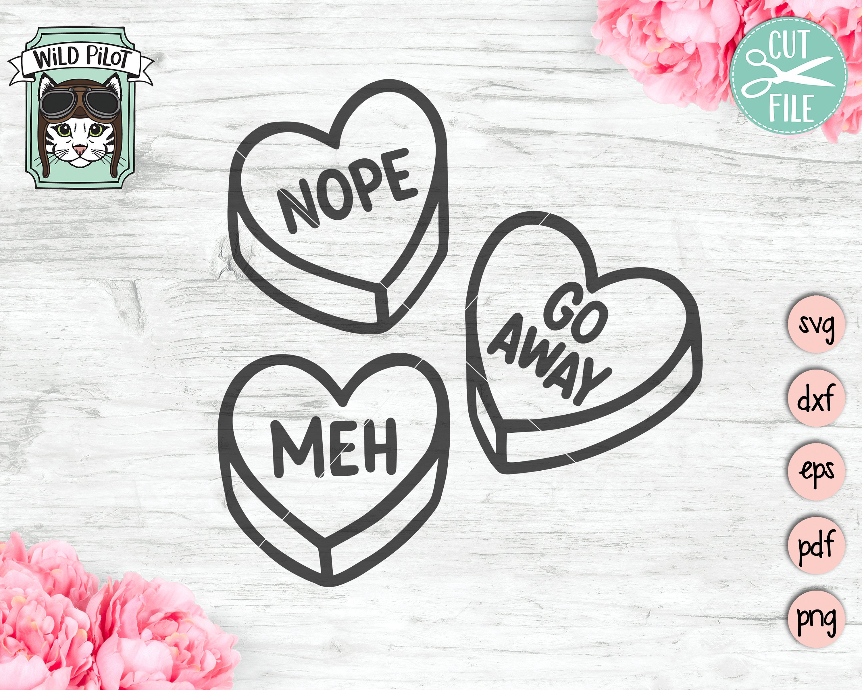 Valentines Day SVG Heart Candies SVG Valentines Day Shirt | Etsy