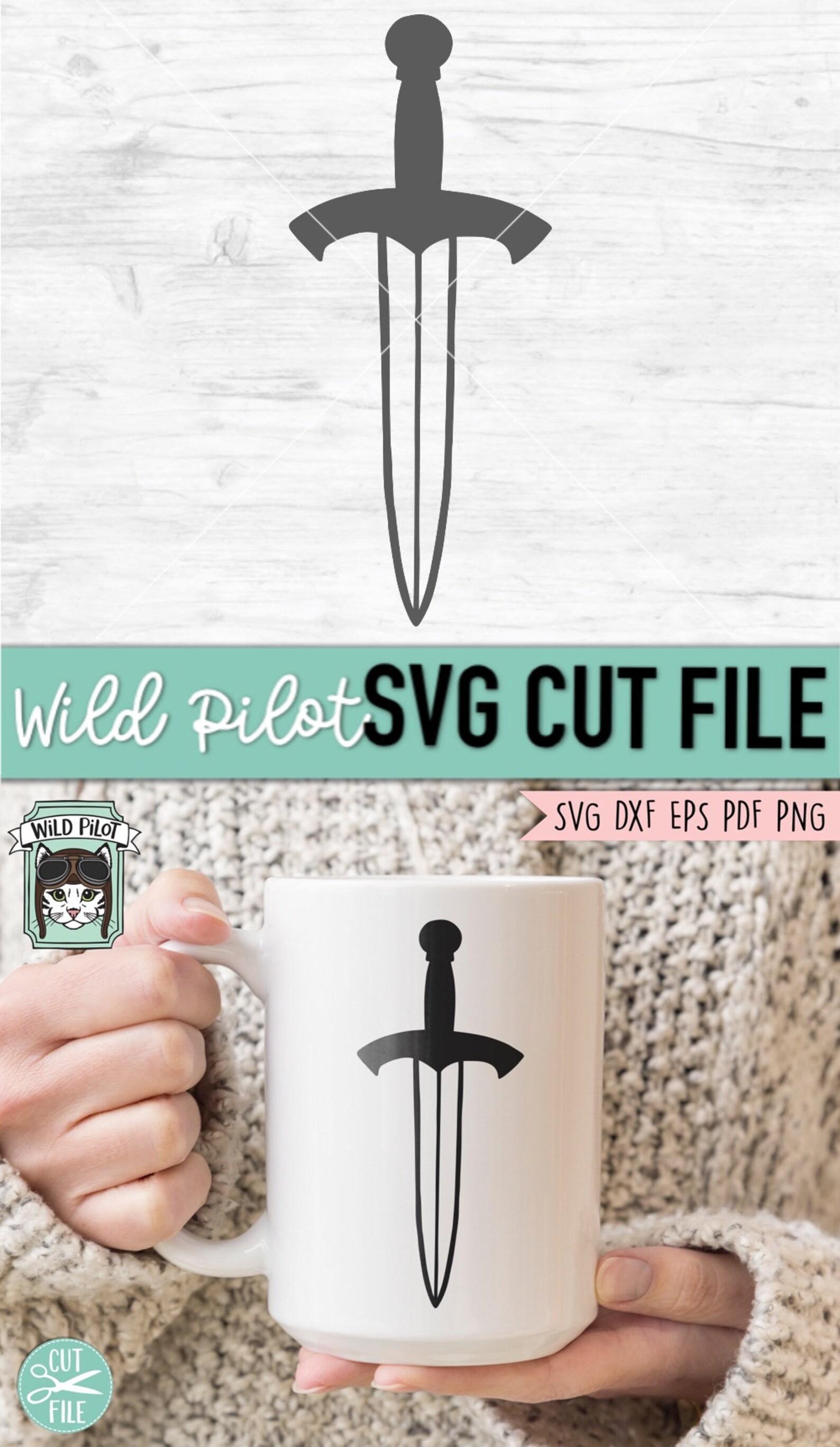 Sword SVG, Sword Png, Tattoo Svg, Sword Clipart, Fantasy Svg, Tattoo ...