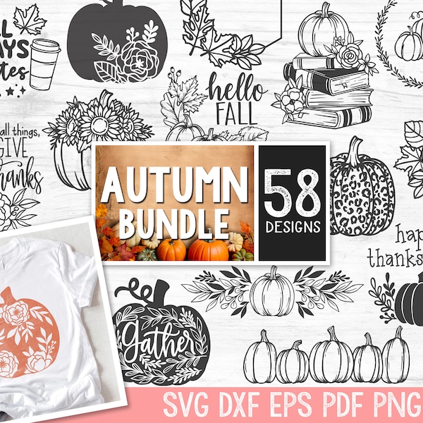 Fall Svg Files - Etsy