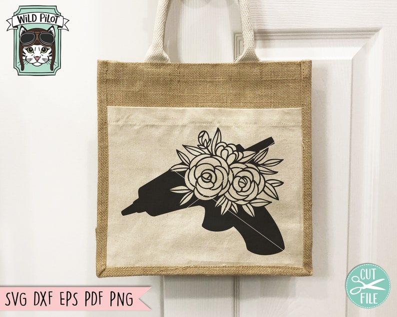 Glue Gun SVG File Glue Gun Cut File Glue Gun Floral Glue - Etsy