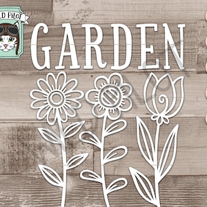 Garden SVG Gardening SVG Flower Garden Svg Gardening Clip | Etsy
