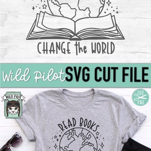 Book Lover SVG, Reading SVG, Librarian SVG, Inspirational Svg ...