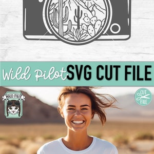 Cactus Camera SVG, Cactus Camera Cut File, Photography SVG ...