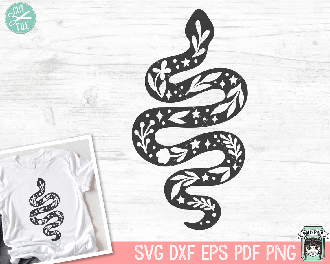 Snake SVG File Reptile SVG Snake PNG Snake Clipart - Etsy